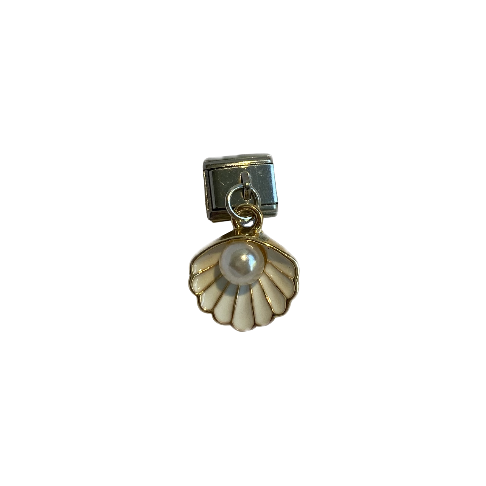 Charm de almeja – Flor Dorada